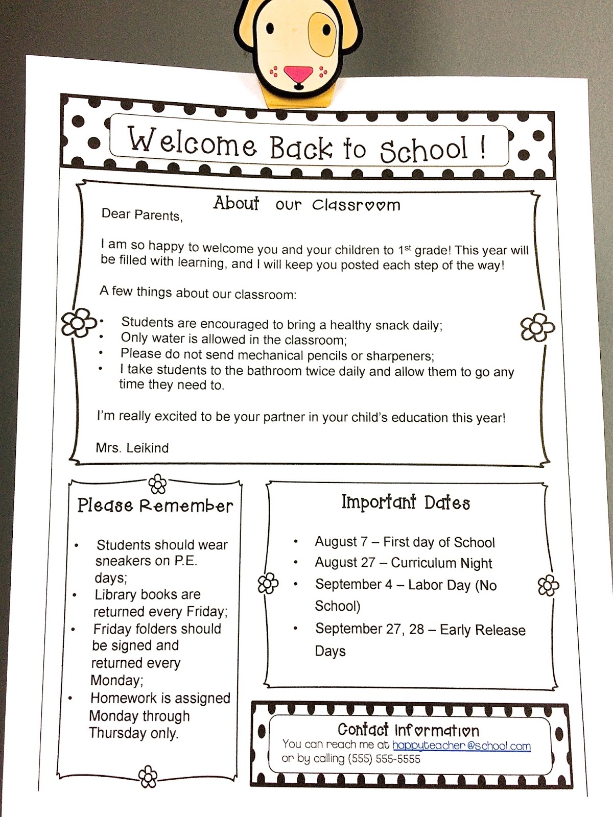 Ten Tips to Make Newsletter Writing Easy Breezy! - Fairies And Lesson Plans