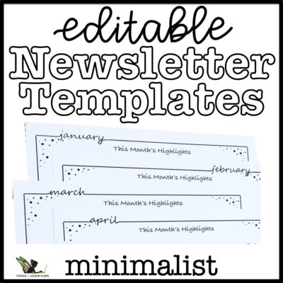 Ten Tips to Make Newsletter Writing Easy Breezy! - Fairies And Lesson Plans